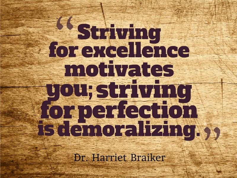 The Things We Love: Perfection vs. Peace – Seek and You Will Find